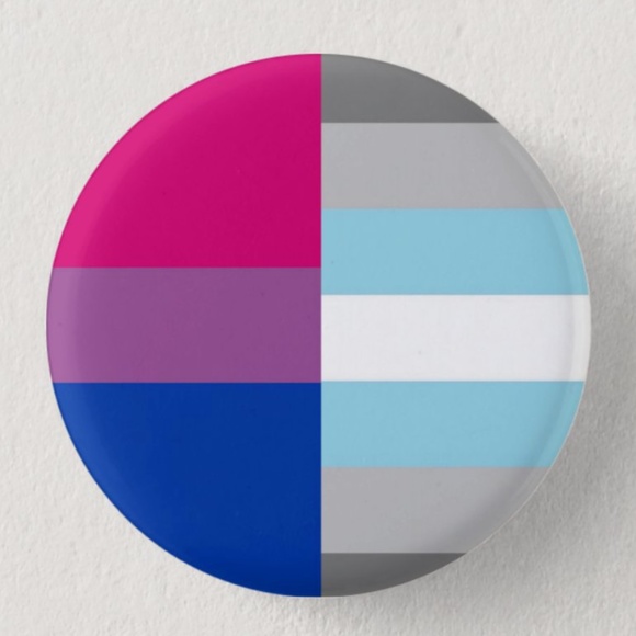 Other | Bisexual Demiboy Pride Flag Pin | Poshmark
